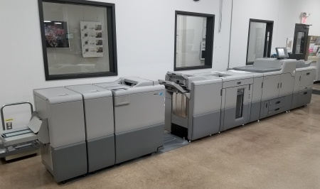 Heidelberg Versafire CV Digital Press Installed